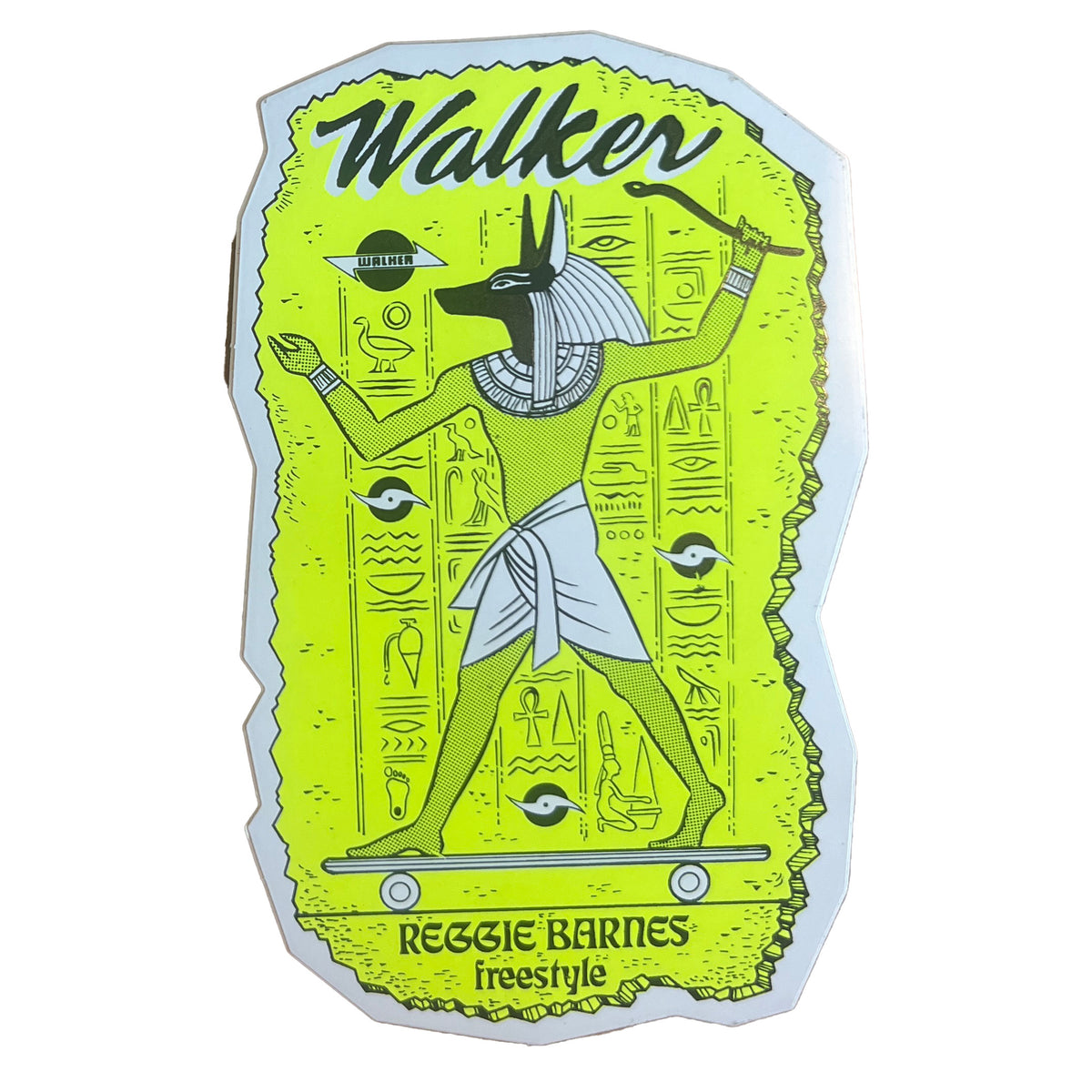 Walker Reggie Barnes Freestyle Sticker – Skeleton Mountie | Kevin ...